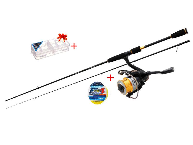 Купити Спінінг Flagman Blackfire + Котушка Flagman Blackfire + Шнур ...
