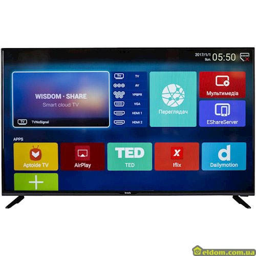 Телевизор Bravis LED-32G5000 + T2 black, цена: 6240 ₴, купить на Prom.ua