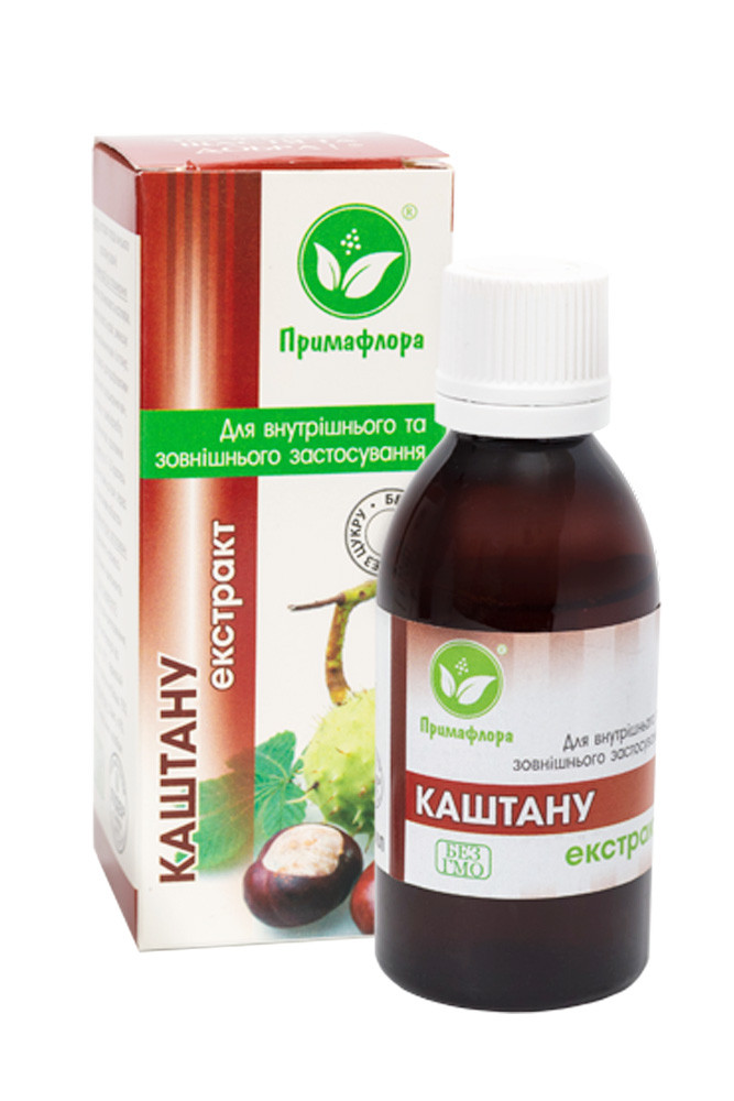 Купить Конского каштана экстракт жидкий оказывает оздоравливающий ...