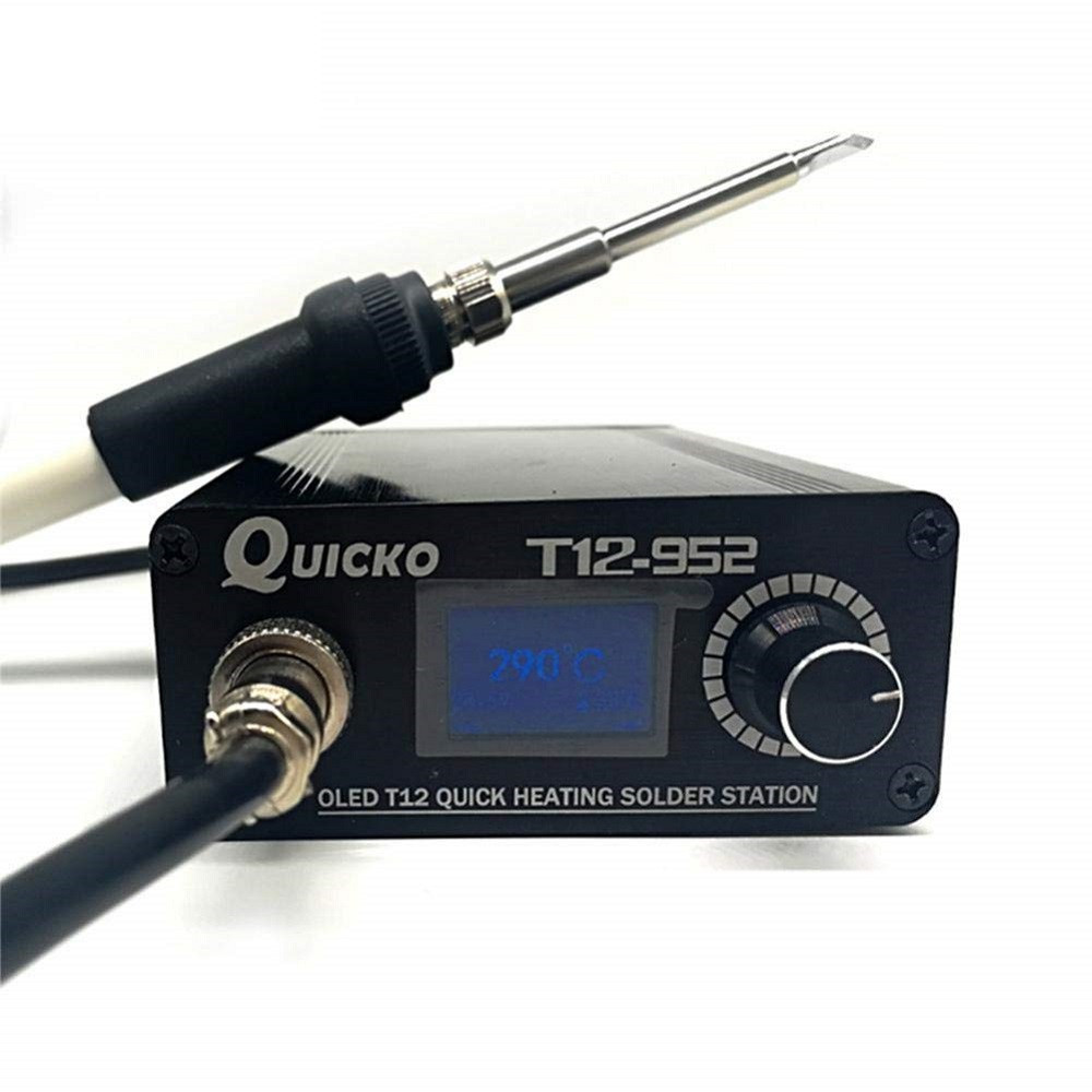 Паяльная станция QUICKO T12-952 OLED на жалах Hakko T12 108Вт с БП (ID ...
