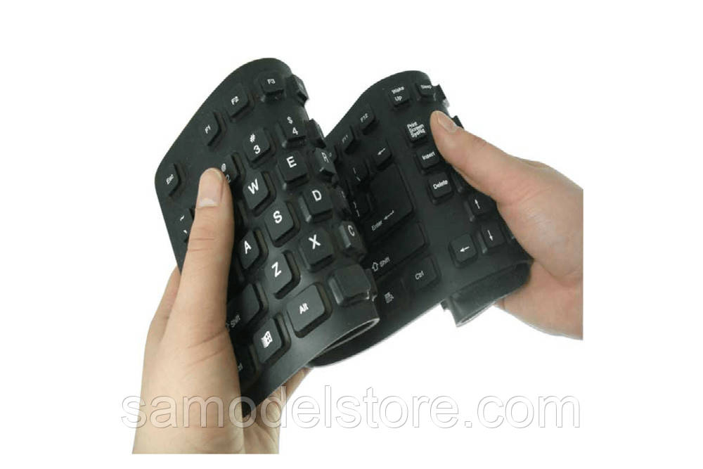 Клавиатура силиконовая 105 клавиш: продажа, цена в Одессе. Компьютерные ...