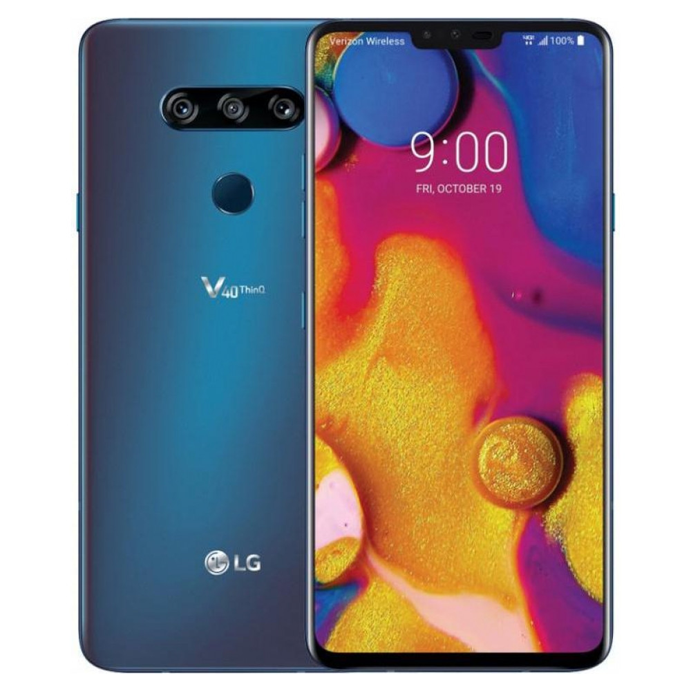 Купить Смартфон LG V40 ThinQ 4/64GB Blue: продажа, цена в Днепре, Киев ...