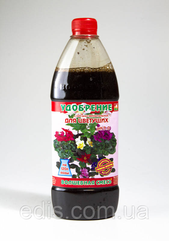 Купить Удобрение Волшебная смесь для цветущих растений 500 мл, органо ...