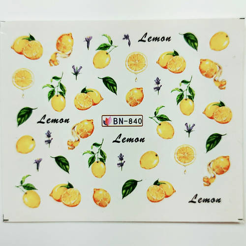 Купить Наклейка для ногтей BN-840, цена 12 ₴ — Prom.ua (ID#1110092503)