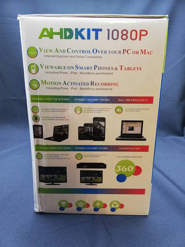 AHD KIT ( FullHD комплект на 4 камеры для видеонаблюдения), цена 5024. ...