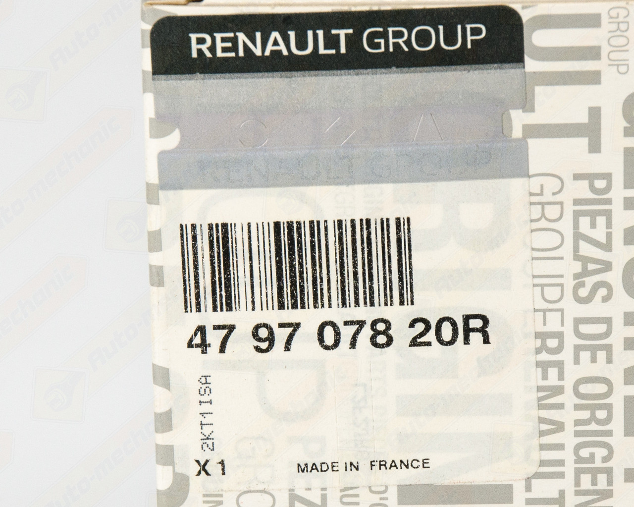 Кольцо ABS заднего тормозного диска на Renault Kangoo II 2008-> Renault ...