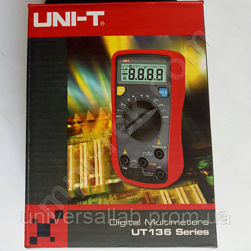 Купить Цифровой мультиметр UNI-T UT136A (UTМ 1136A), цена — Prom.ua (ID ...