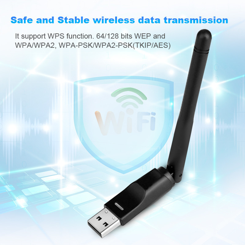 Usb Wi-Fi адаптер Sat-Integral MT-7601 5dBi с внешней поворотной ...