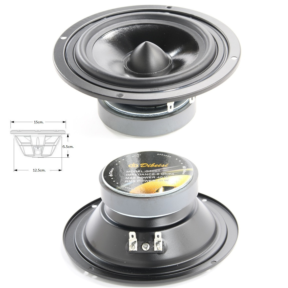 ДИНАМИК 5" среднечастотный DBS-G5001 8ohm (ID#301892912), цена: 480 ...