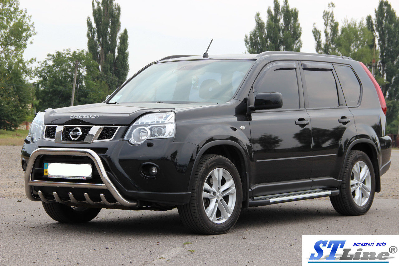 Купить Кенгурятник Nissan X-Trail T31 (07-14) защита переднего бампера ...