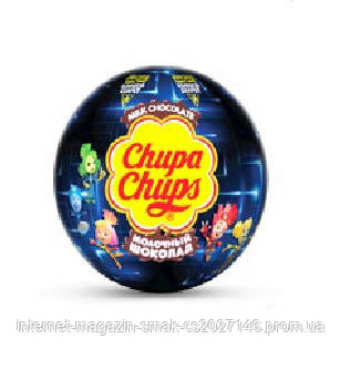 Шоколадный шар (яйцо) c сюрпризом "Chupa Chups", Choco ballls Фиксики ...