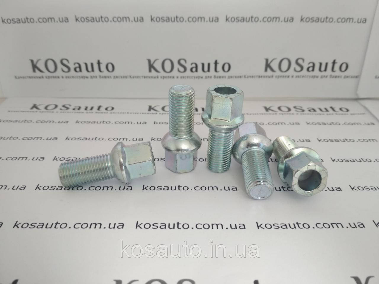 Болт колесный M14x1.5x27 Сфера. Ключ 17. Original VAG (Audi, VW, Skoda ...