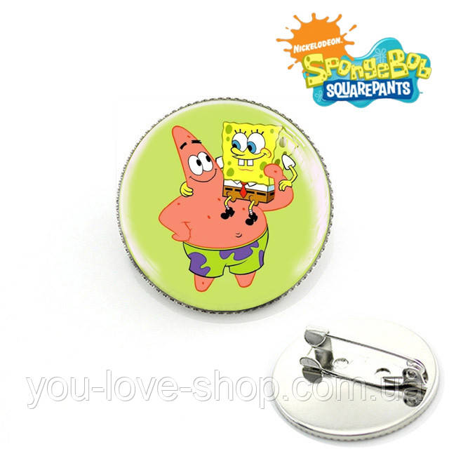Значок Патрік І Губка Боб Квадратні Штани / SpongeBob SquarePants ...