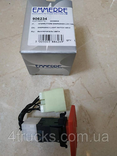 Купити Кнопка аварійки Iveco Eurotrakker Eurotech Eurocargo аварійної ...