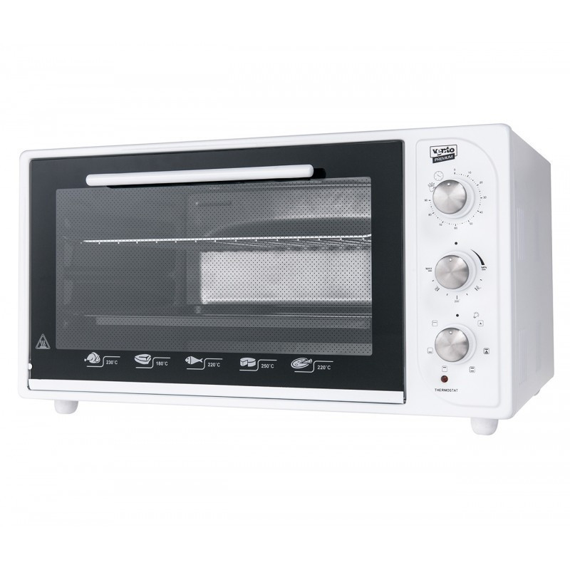 VENTOLUX MILENA Электрическая Печь Духовка Настольная Белая Эмаль ...
