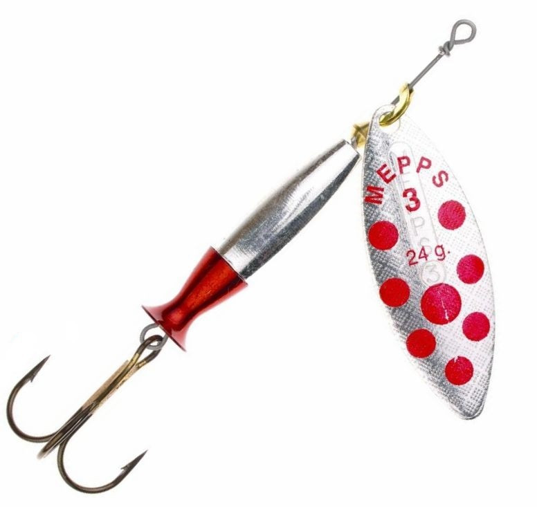 Блесна Mepps Aglia Long Heavy Silver/Red Dots 3 24гр (30 255 032 ...
