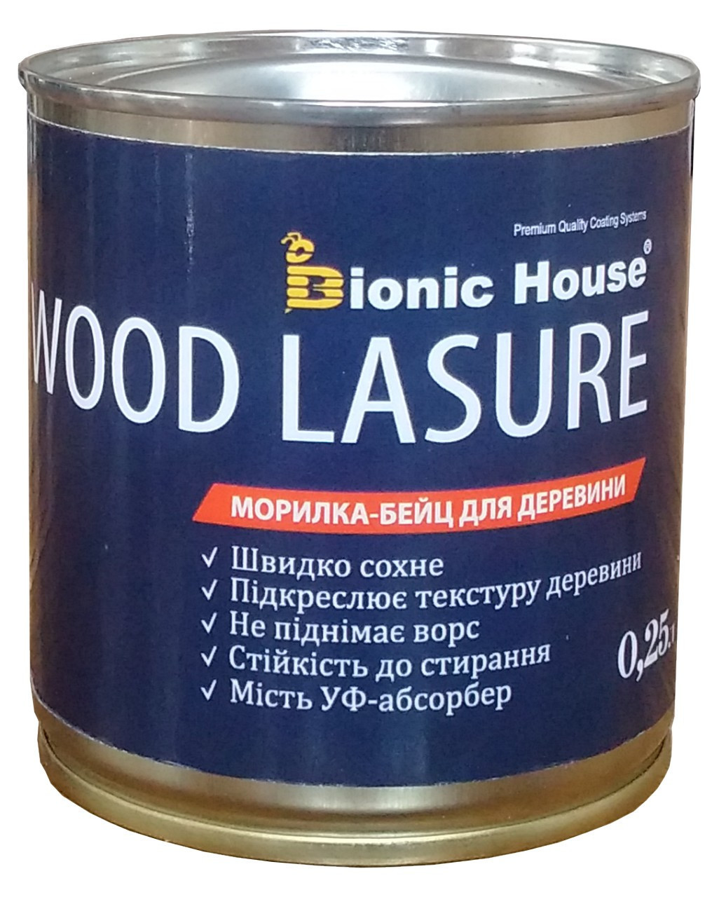 Олійна морилка для дерева "Wood Lasure" 0,25л Дуб, ціна: 120 ₴, купити ...