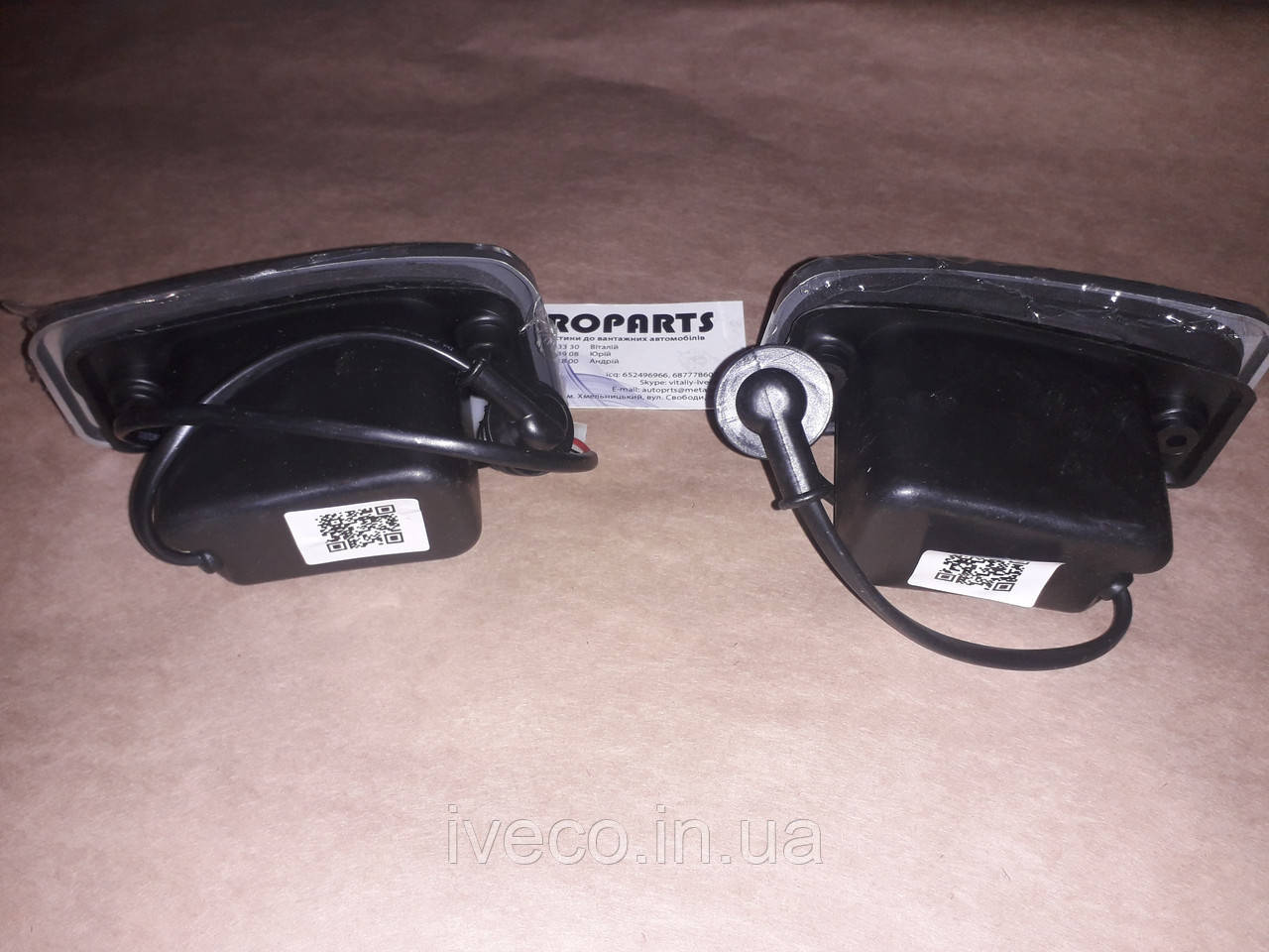 Ліхтар габаритний даху кабіни iveco stalis eurotech eurocargo trakker ...