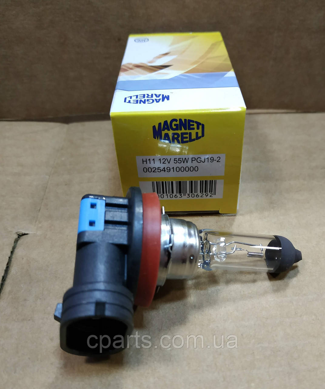 Лампа противотуманной фары H11 Renault Logan (Magneti Marelli ...