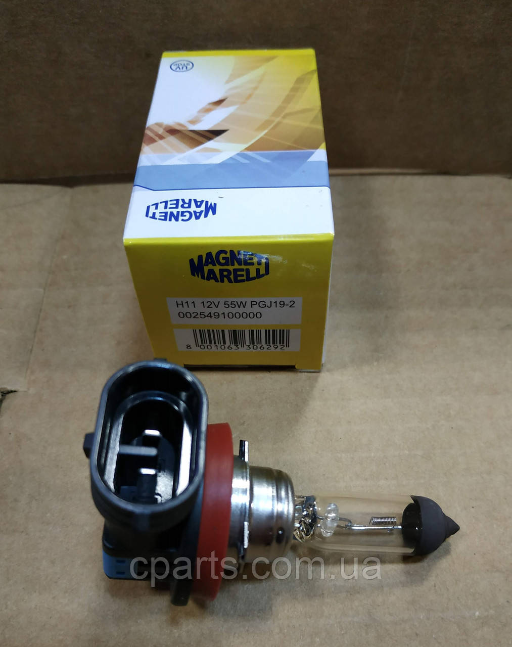 Лампа противотуманной фары H11 Renault Logan (Magneti Marelli ...