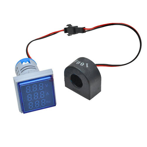 Купить Цифровой вольтметр амперметр частотометр 3в1 220 вольт 1 фазный ...