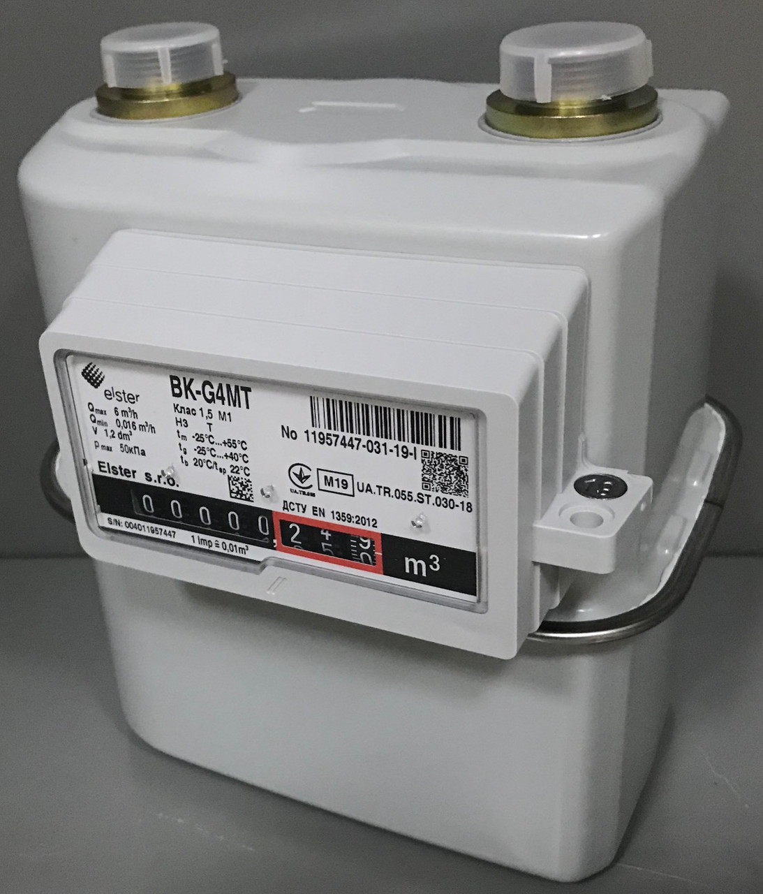 Купить Бытовой газовый счетчик Elster BK-G4MT, цена 1780 ₴ — Prom.ua ...