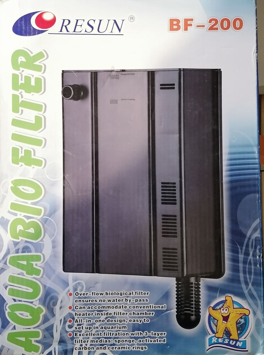 Біофільтр внутрішній, Resun BF-200 для акваріума до 200 л: продаж, ціна ...