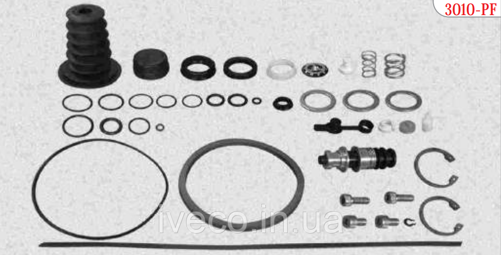 Ремкомплект ПГУ пневмогідроусельник KONGSBERG 627612 RVI 5010244209 (ID ...