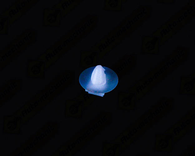 Купить Зажим крепления молдинга (белая клипса) на Renault Megane III ...