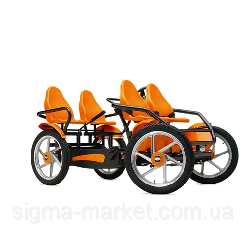 Купить Веломобиль BERG GranTour F Race 4-х местный, цена 202500 ...