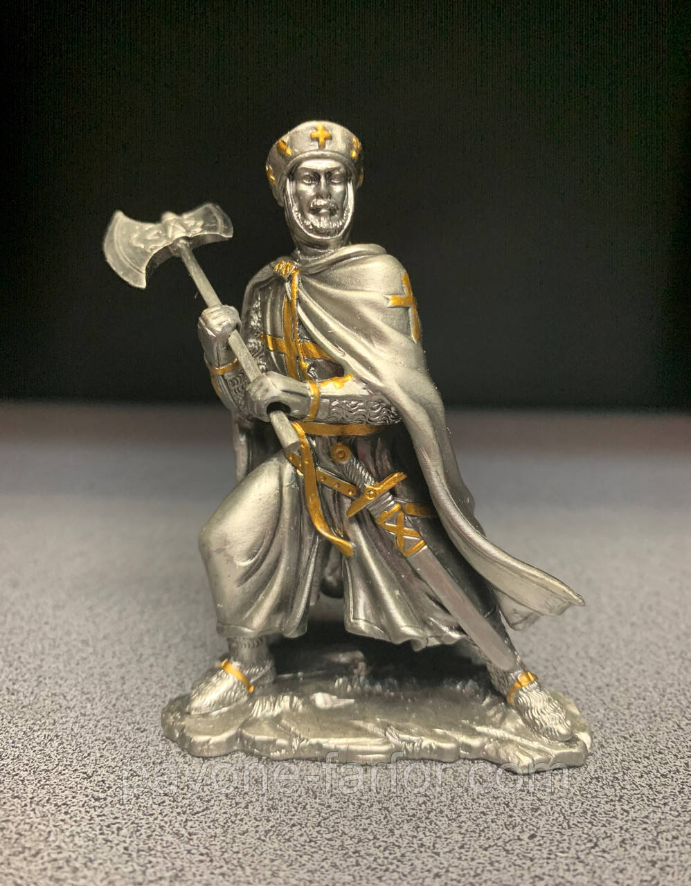 Статуетка, Мініатюра Олов'яний Лицар Хрестоносець Veronese WS-819 ...
