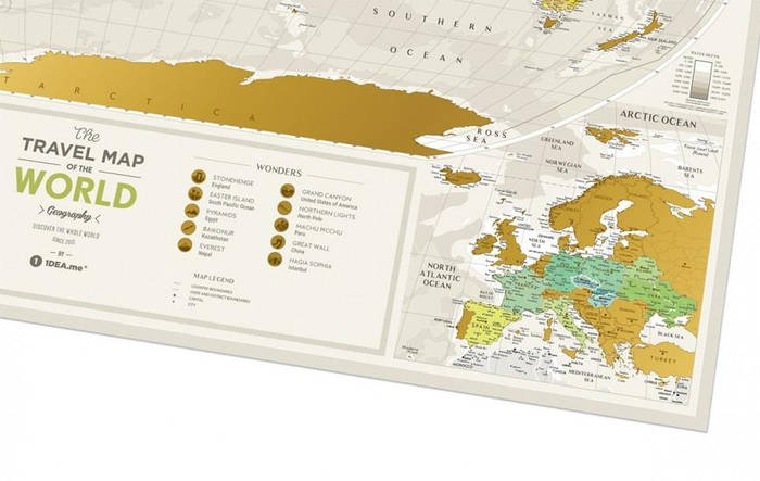 Скретч карта Geography World (122372), цена 610 грн — Prom.ua (ID ...