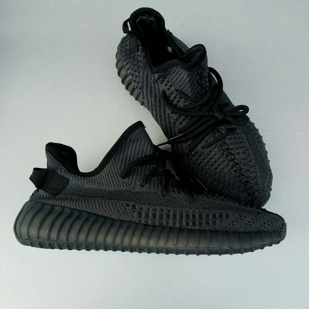 Adidas Yeezy 350 Boost dark gray кроссовки мужские темно серые 41,42,43 ...