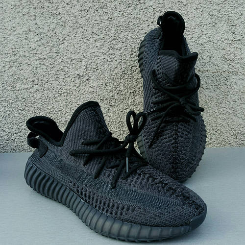 Adidas Yeezy 350 Boost dark gray кроссовки мужские темно серые 41,42,43 ...