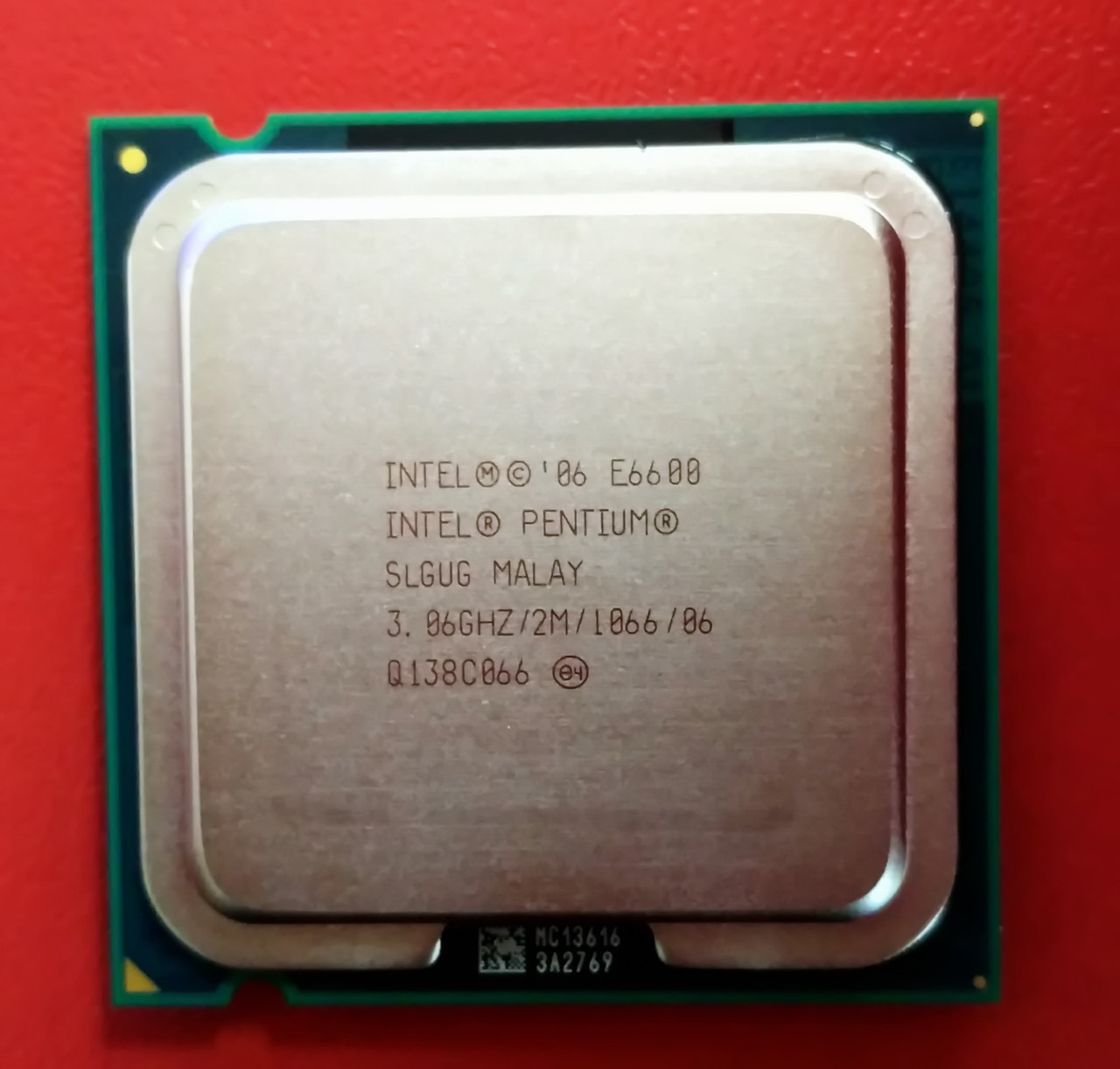 Процессор Intel Pentium Dual-Core E6600 3.06GHz/2MB/1066MHz ...