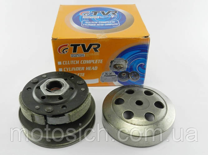 Сцепление Honda Dio/ZX 34/35/Lead/4т GY6-50/80сс 139QMB (в сборе с чашкой) TVR (ID#1117591630 ...