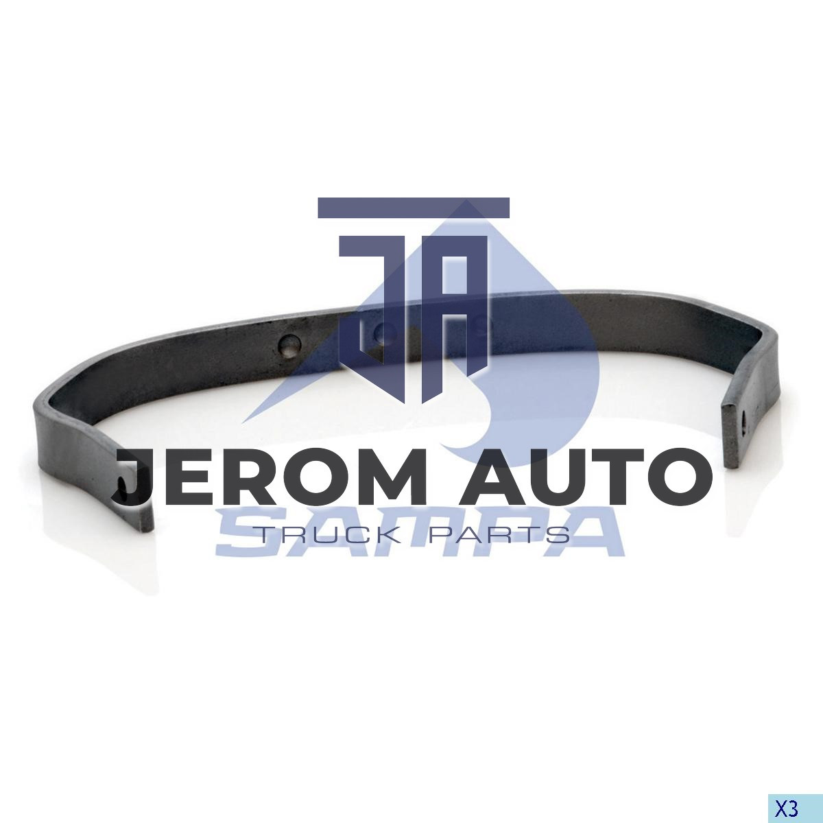 Пружина VOLVO колодок задних стяжная 73x295 VOLVO \3097092 \ 030.026 ...