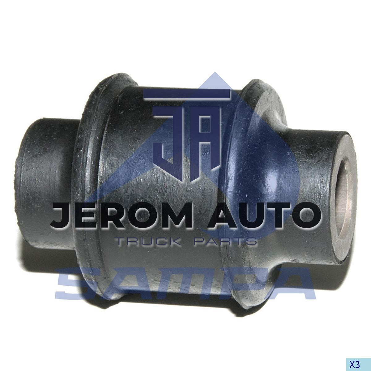 Сайлентблок VOLVO FH12 амортизатора переднего нижний (d16xd42x66 ...