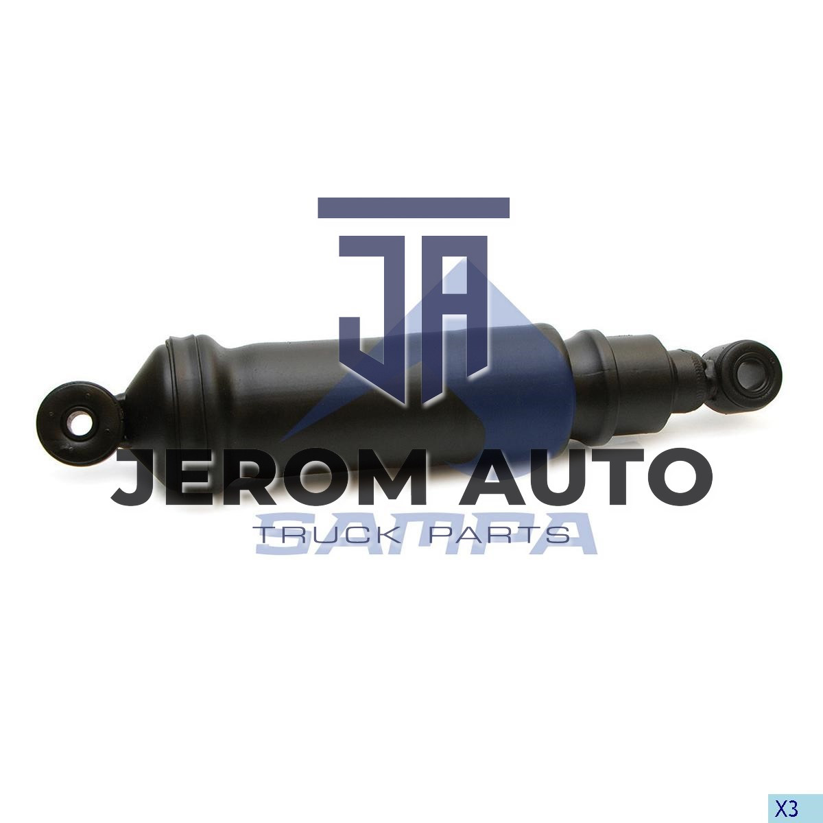 Амортизатор кабины с пневморесс. VOLVO FH12,16 (L300-430) передн ...