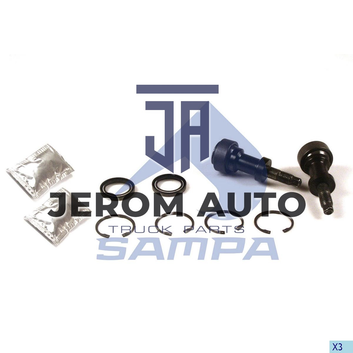 Ремкомплект кабины SCANIA 4,P,G,R,T series (M16x2/d47x129,5) \1742449 ...