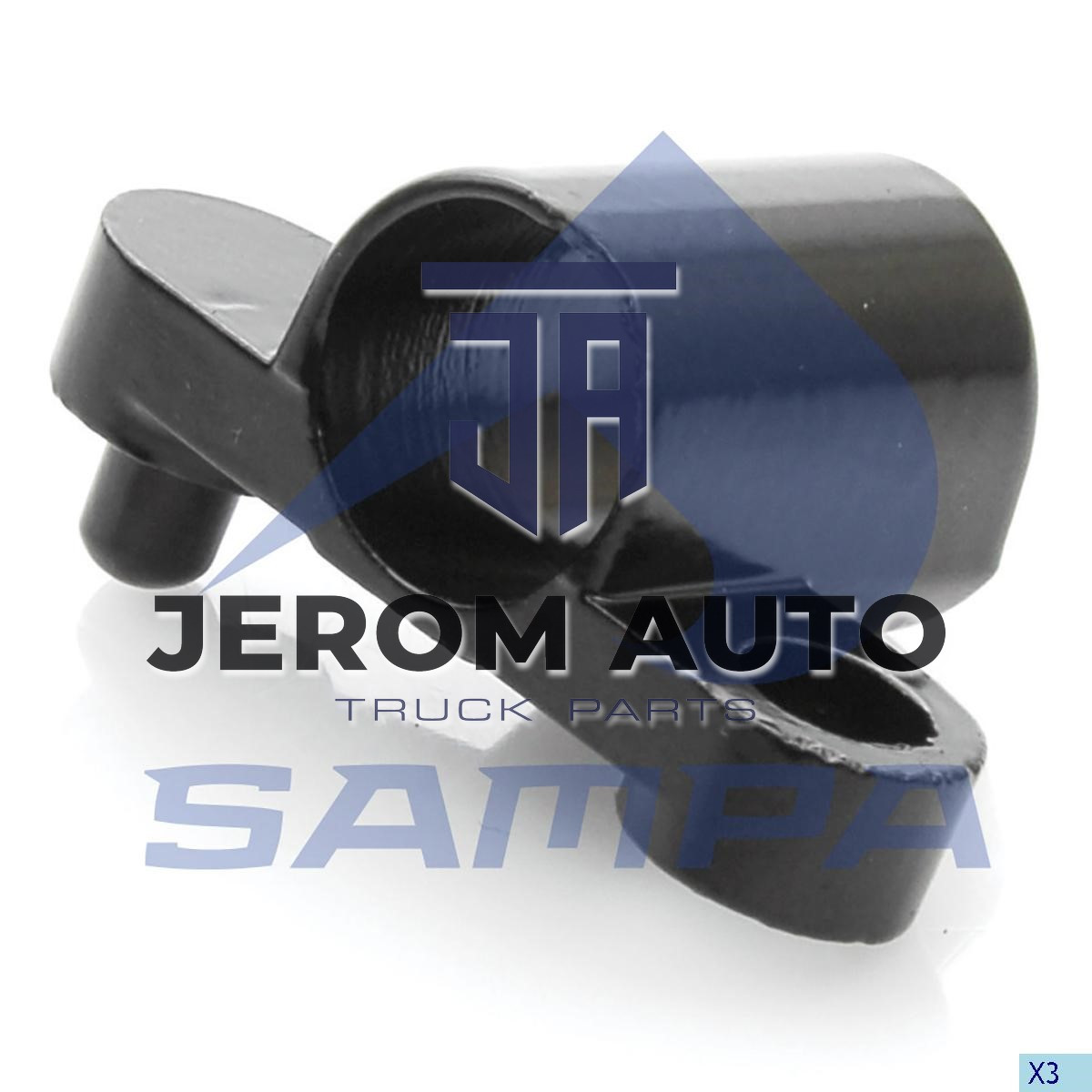 Купить Кронштейн 18x9x39 датчика ABS BPW \0318914610 \ 070.218, цена ...