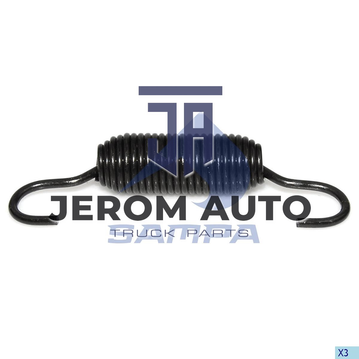 Пружина рычага тормозной BPW, SAF d25,5x146 \0539726030 \ 075.051 ...