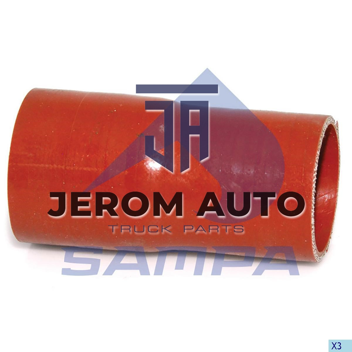 Патрубок радиатора Mercedes (d50/d55x88) \9415011282 \ 100.382 (ID ...