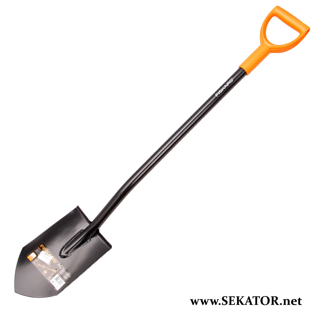 Лопата штикова Fiskars / Фіскарс Solid 1003455/131413 - SEKATOR.net | Ціна, купити Лопата ...