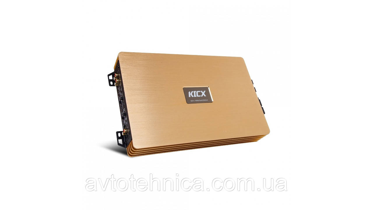 4-канальный усилитель Kicx QS 4.160M Gold Edition, цена 6944 грн — Prom.ua (ID#1120030559)