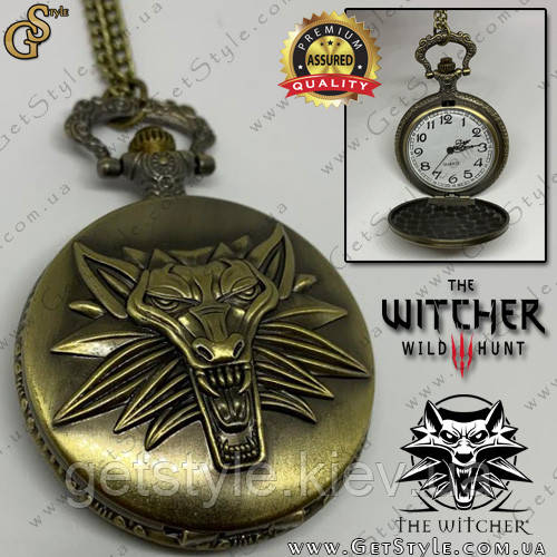 Годинники Відьмака Геральта "Witcher Clock" у подарунковому пакованні ...