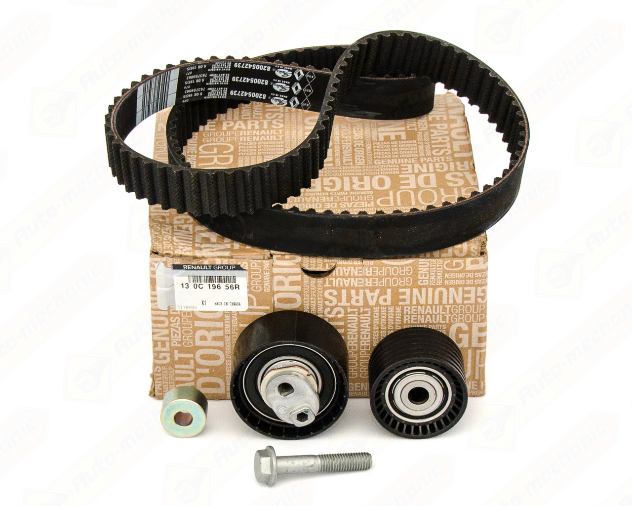 Натягувач + ролик + ремінь ГРМ на Renault Scenic II 2001->2009 2.0 16V ...