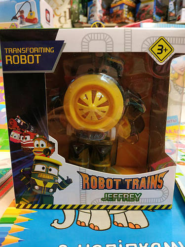 Трансформер Transformating Robot Trains джефом jeffrey14 см (1901-j ...