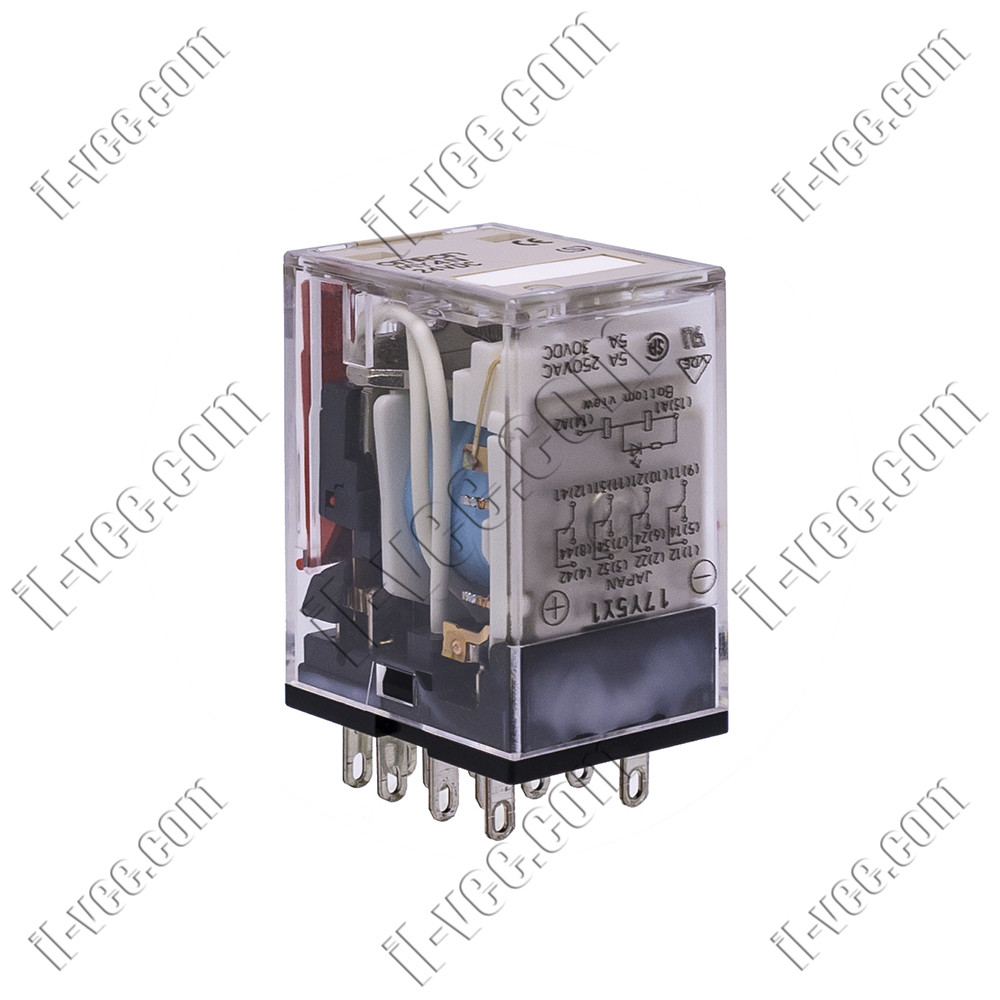 Реле OMRON MY4N 24VDC (S), 5A/220VAC, 5A/24VDC (ID#1120550567), цена: 568 ₴, купить на Prom.ua