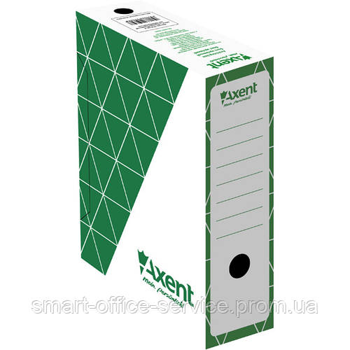 Бокс архивный 100мм, зеленый, ТМ AXENT, цена 23.46 грн — Prom.ua (ID#1120672430)